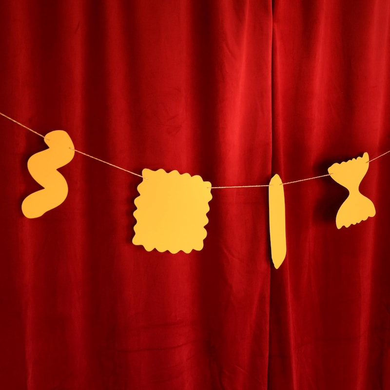 Pasta Party Garland - Etsy