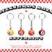Green #6 Pool Ball Keychain: Billiards Accessories - Etsy