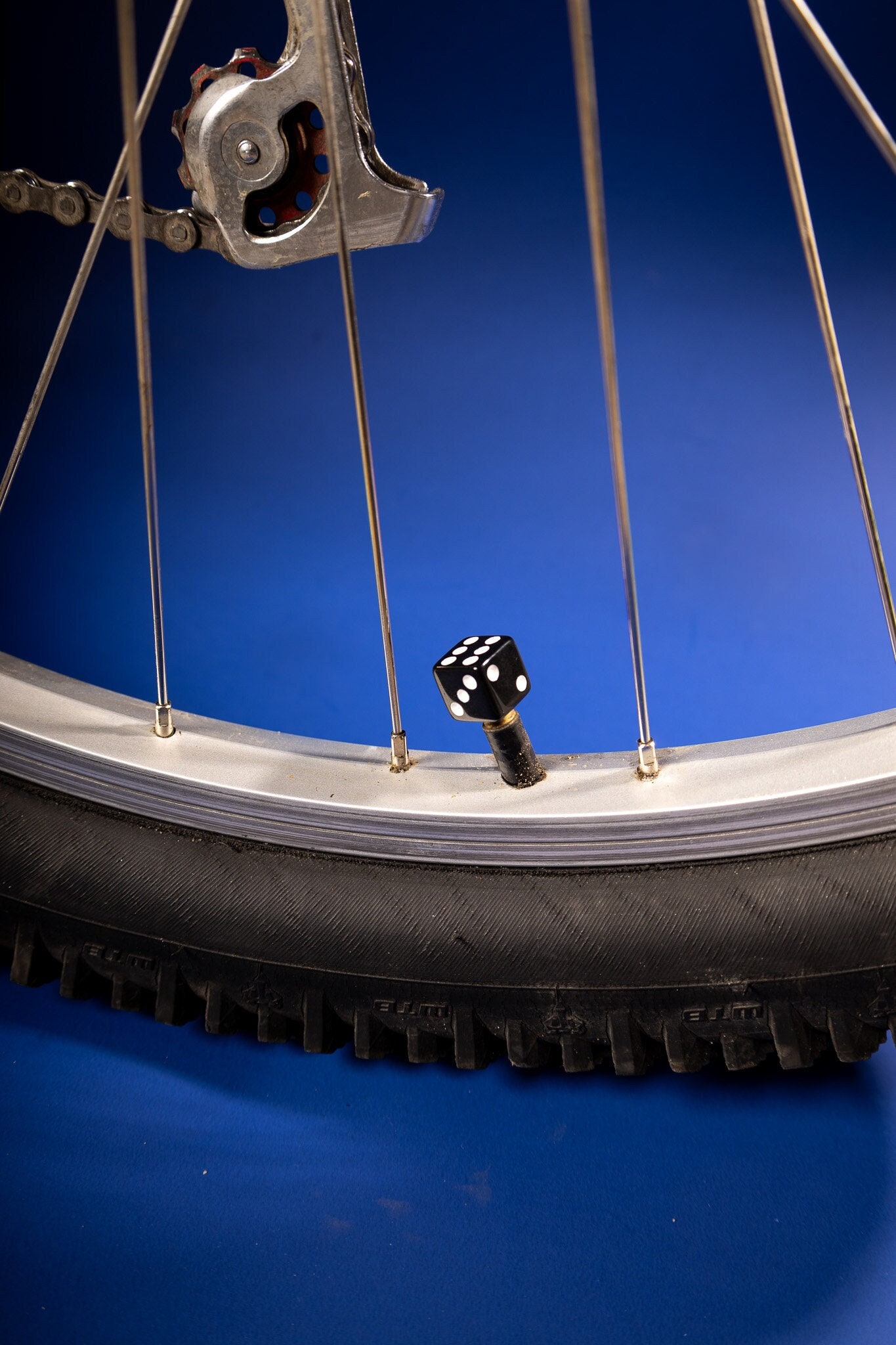 Set of Black Dice Valve Covers for Bike Car Motorcycle-schrader Valve ...