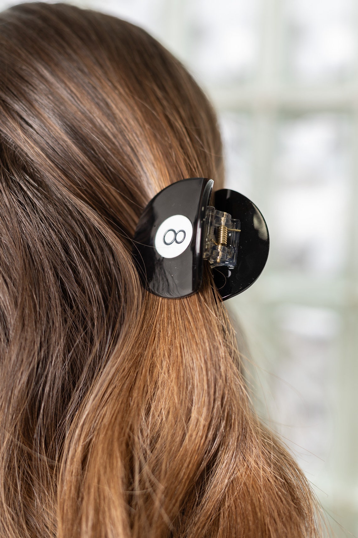 8 Ball Hair Clip Claw Clip 8 Ball Hair Accessories - Etsy