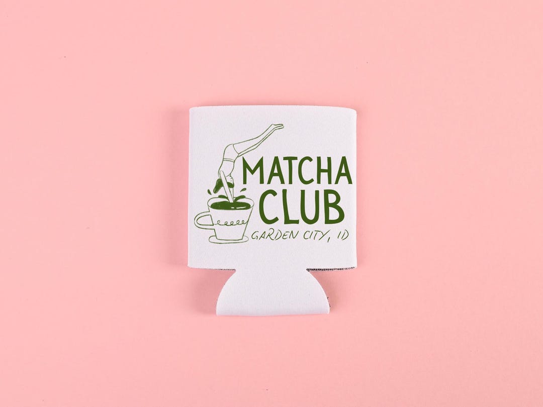 Diving Into Coffee Cup Can Coolers - Matcha Club Personalized Drink ...