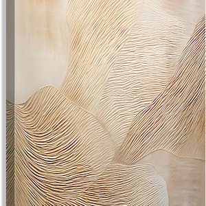 Japandi Wall Art Print - Set of 2 Neutral Beige Cream Textured Artwork - Wabi Sabi - Modern ...