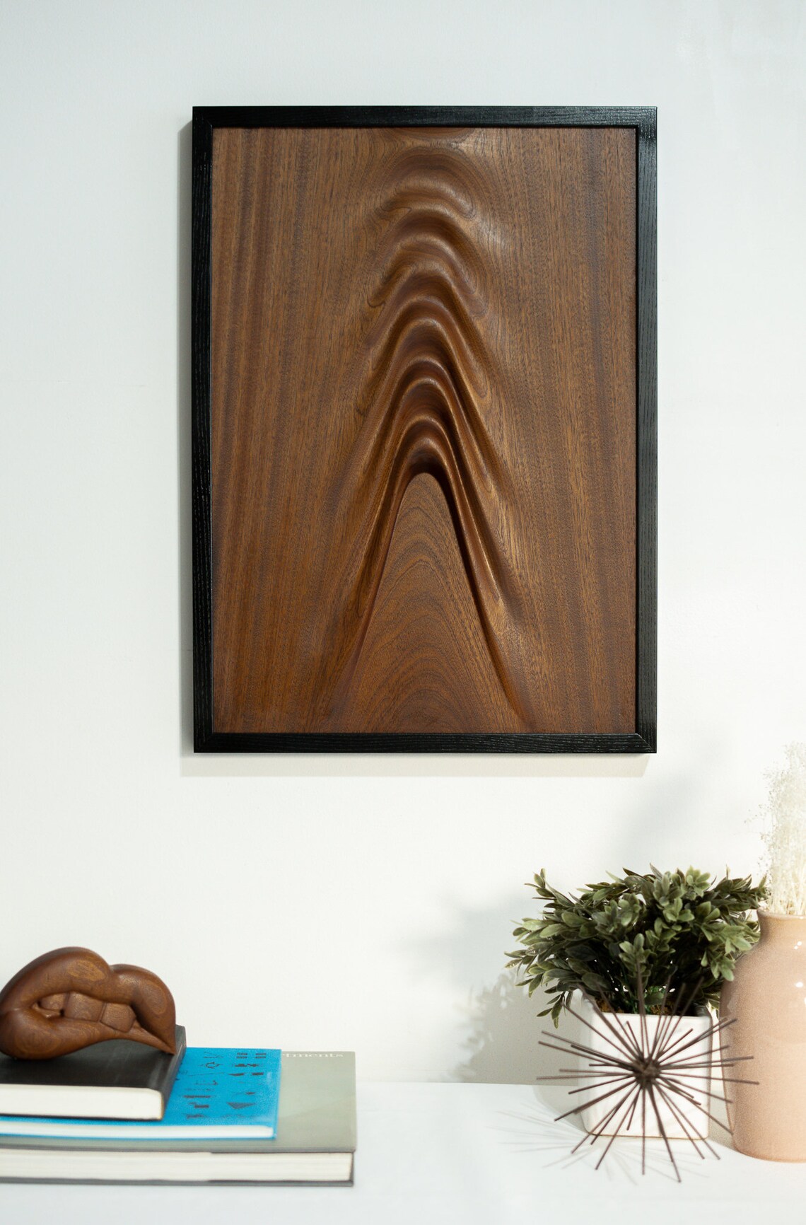 Decorative Sculpture Wave Ripple Wall Hanging - Etsy