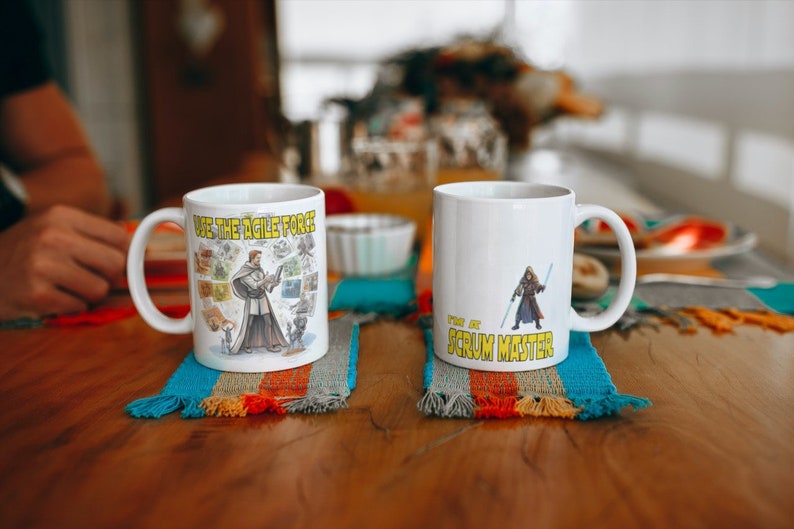Scrum Master Mug Embrace the Agile Force Ceramic Mug 11oz - Etsy