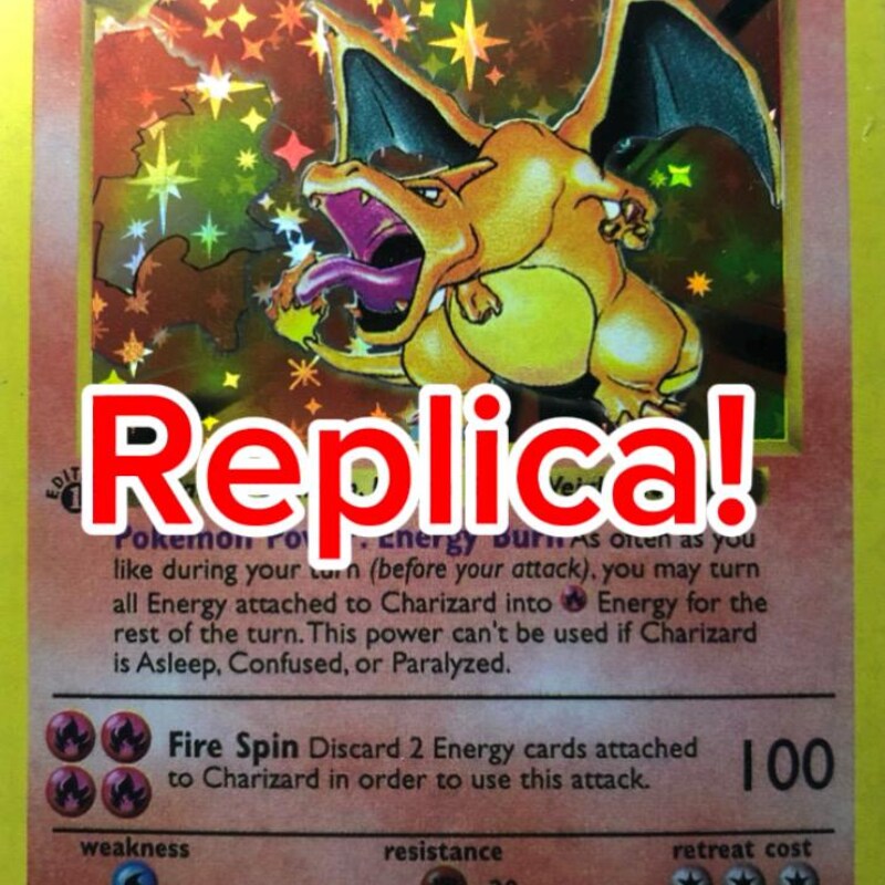 First Edition Charizard - Etsy