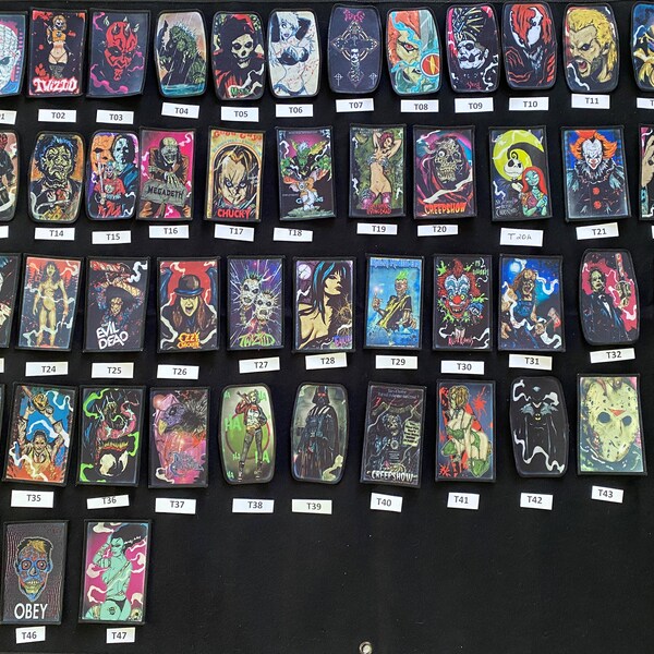 Horror Patches - Etsy
