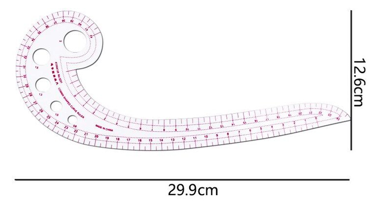 4pcs Multifunctional Curve Ruler Set Dressmaking Drawing Template Craft ...