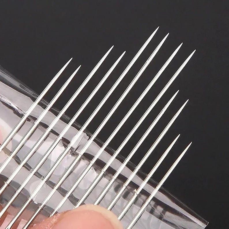 Side Hole Blind Sewing Needles | Stainless Steel Elderly Needles Hand ...
