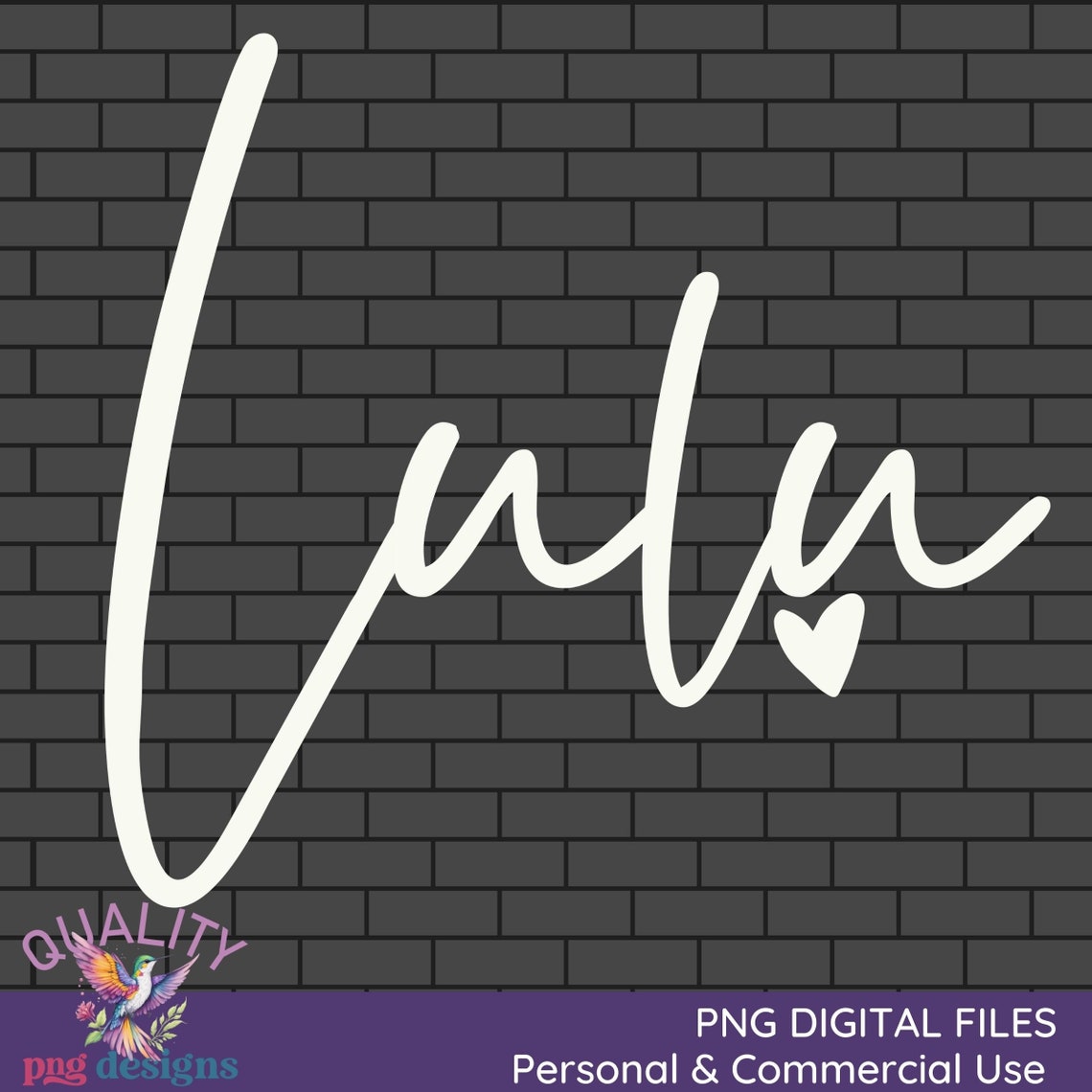 Lulu PNG Lulu Clipart Commercial Use Digital Download DTG Print Design ...