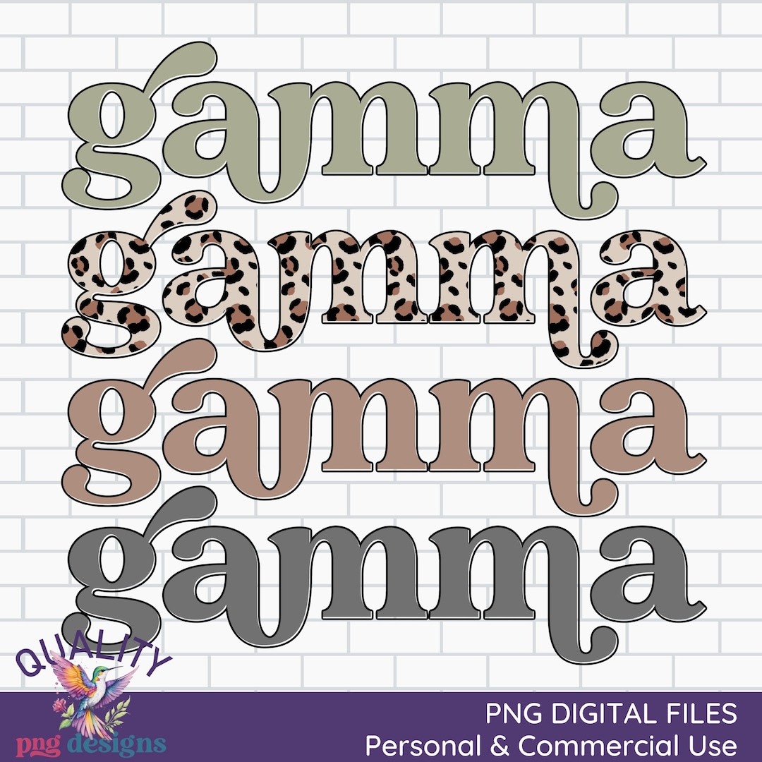 Gamma PNG | Gamma Stacked Clipart | Commercial Use Digital Download ...