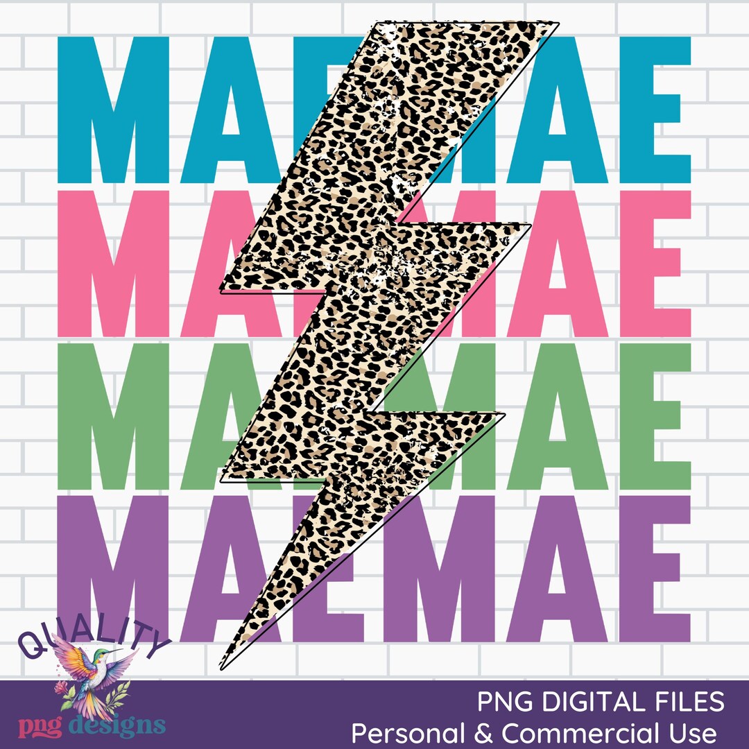 Maemae Png | Maemae Sublimation | Stacked Maemae Leopard Print ...