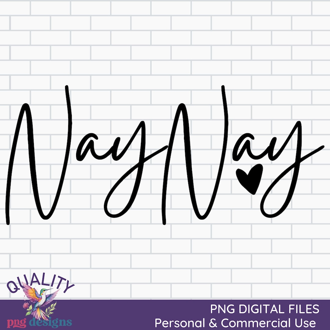Naynay PNG | Naynay Clipart | Commercial Use Digital Download | Print ...