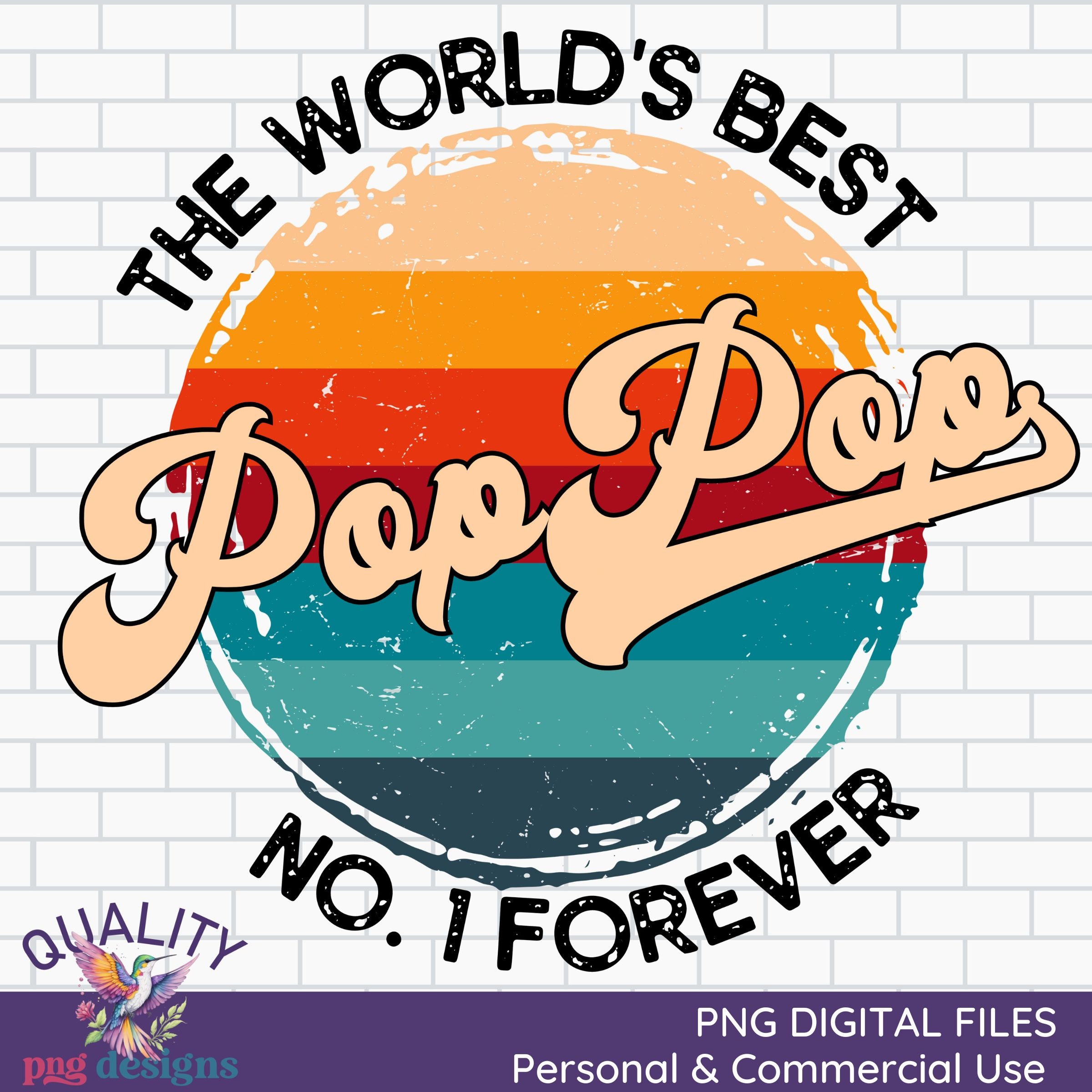 Vintage Poppop Png Retro Digital Download Poppop - Etsy
