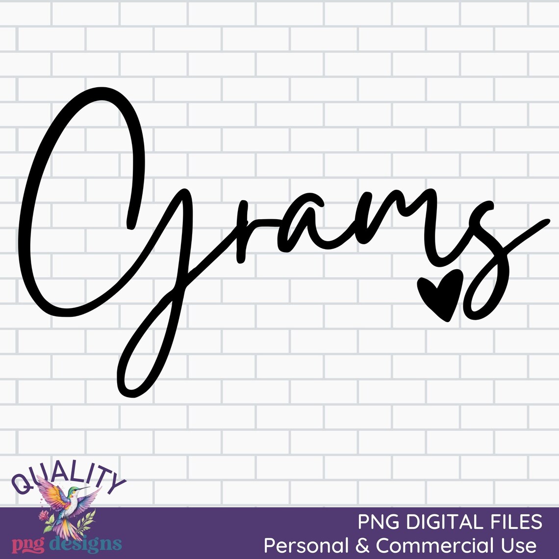 Grams PNG Grams Clipart Commercial Use Digital Download DTG Print ...