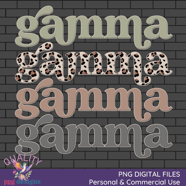 Gamma PNG Gamma Stacked Clipart Commercial Use Digital Download Print ...