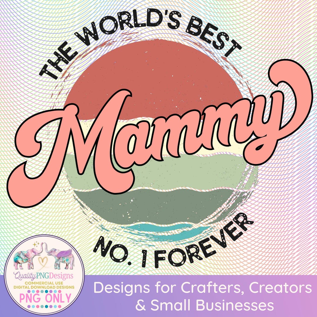Vintage Mammy Png, Retro Digital Sublimation Download, Mothers Day ...