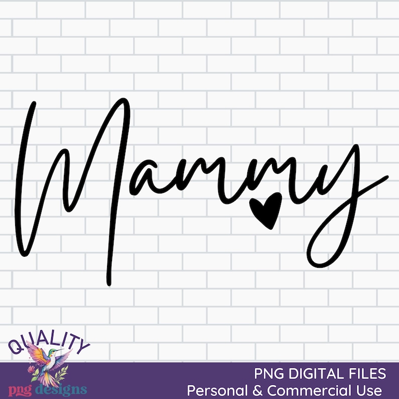 Mammy PNG | Mammy Clipart | Commercial Use Digital Download | Print on ...