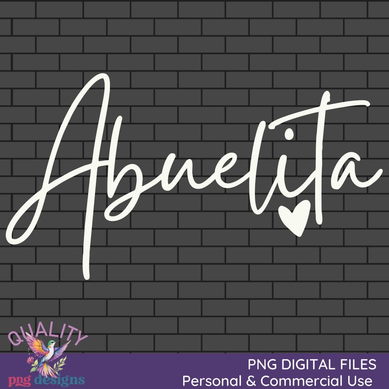 Abuelita PNG | Abuelita Clipart | Commercial Use Digital Download ...