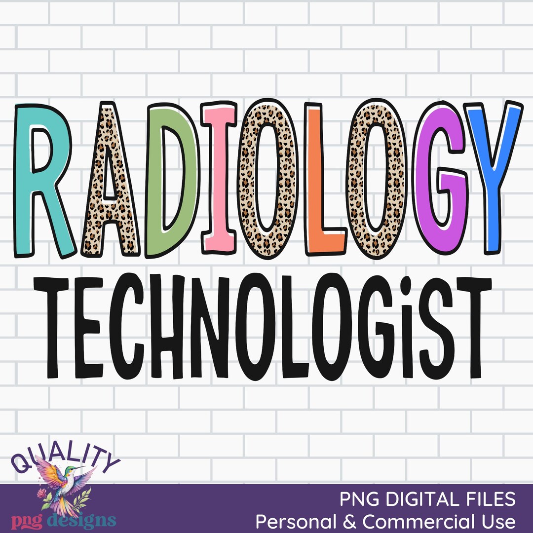 Radiology Technologist Png | Leopard Print Download Sublimation Design ...