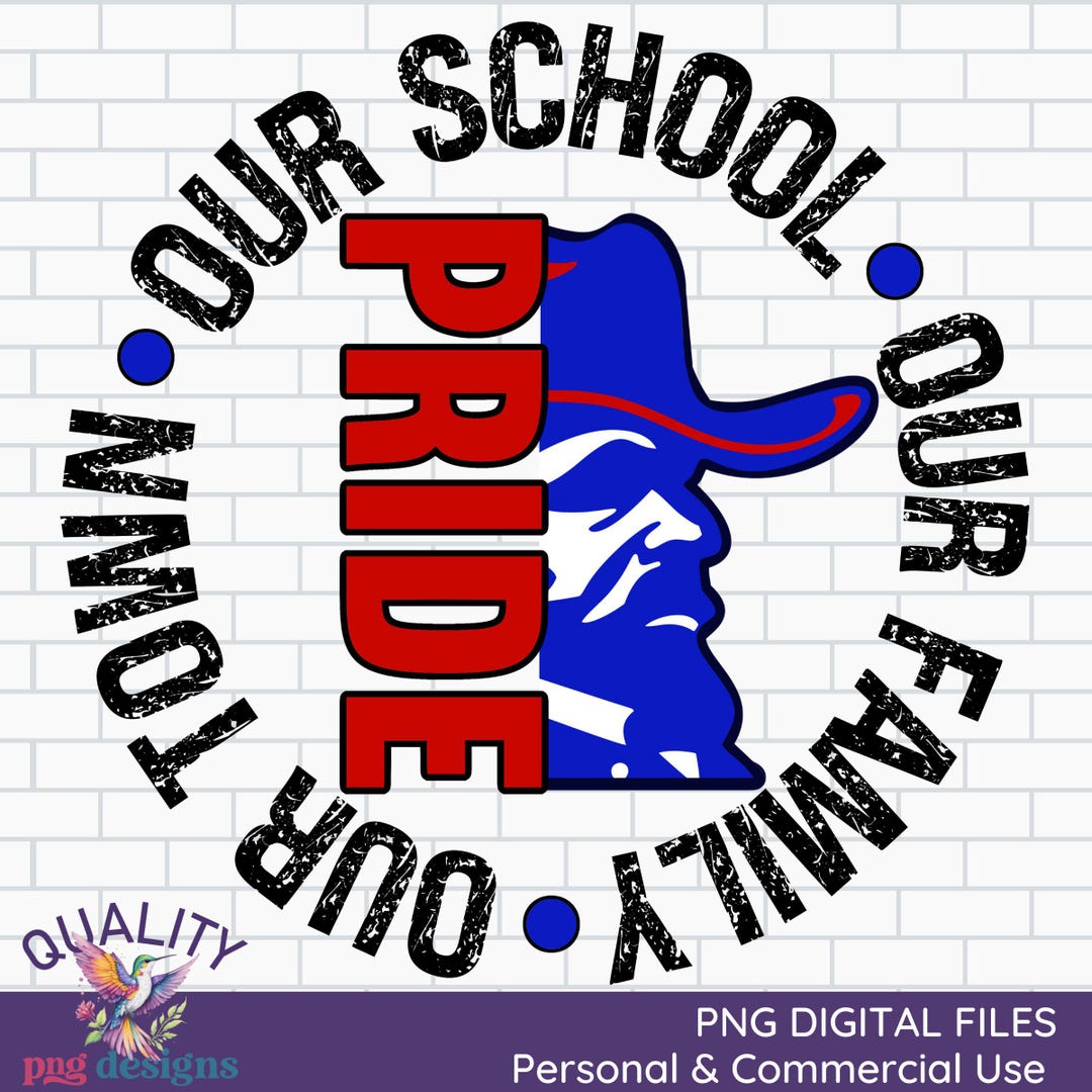 Generals Pride PNG | Football Sublimation Clipart | Commercial Use ...