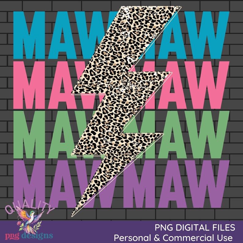 Mawmaw Png | Mawmaw Sublimation | Stacked Mawmaw Leopard Print ...