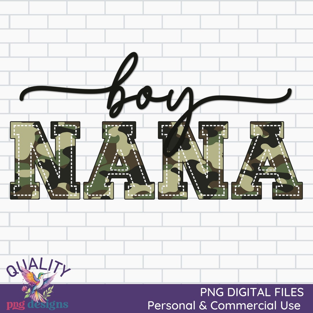 Boy Nana Png | Nana of Boys Sublimation | Boy Nana Digital Download | Mother's Day Clipart ...