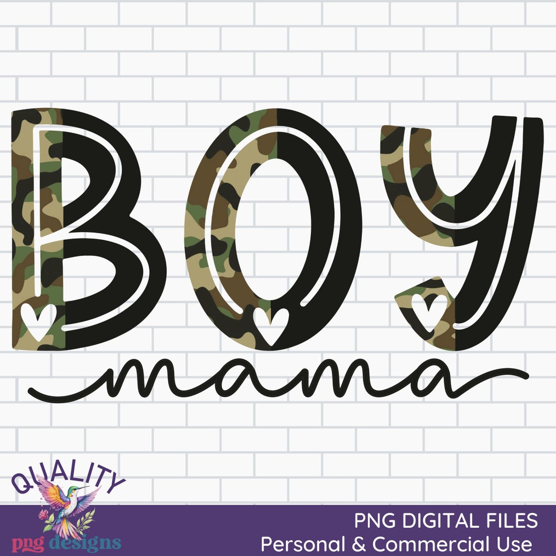 Boy Mama Png | Mom of Boys Sublimation | Boy Mama Digital Download ...