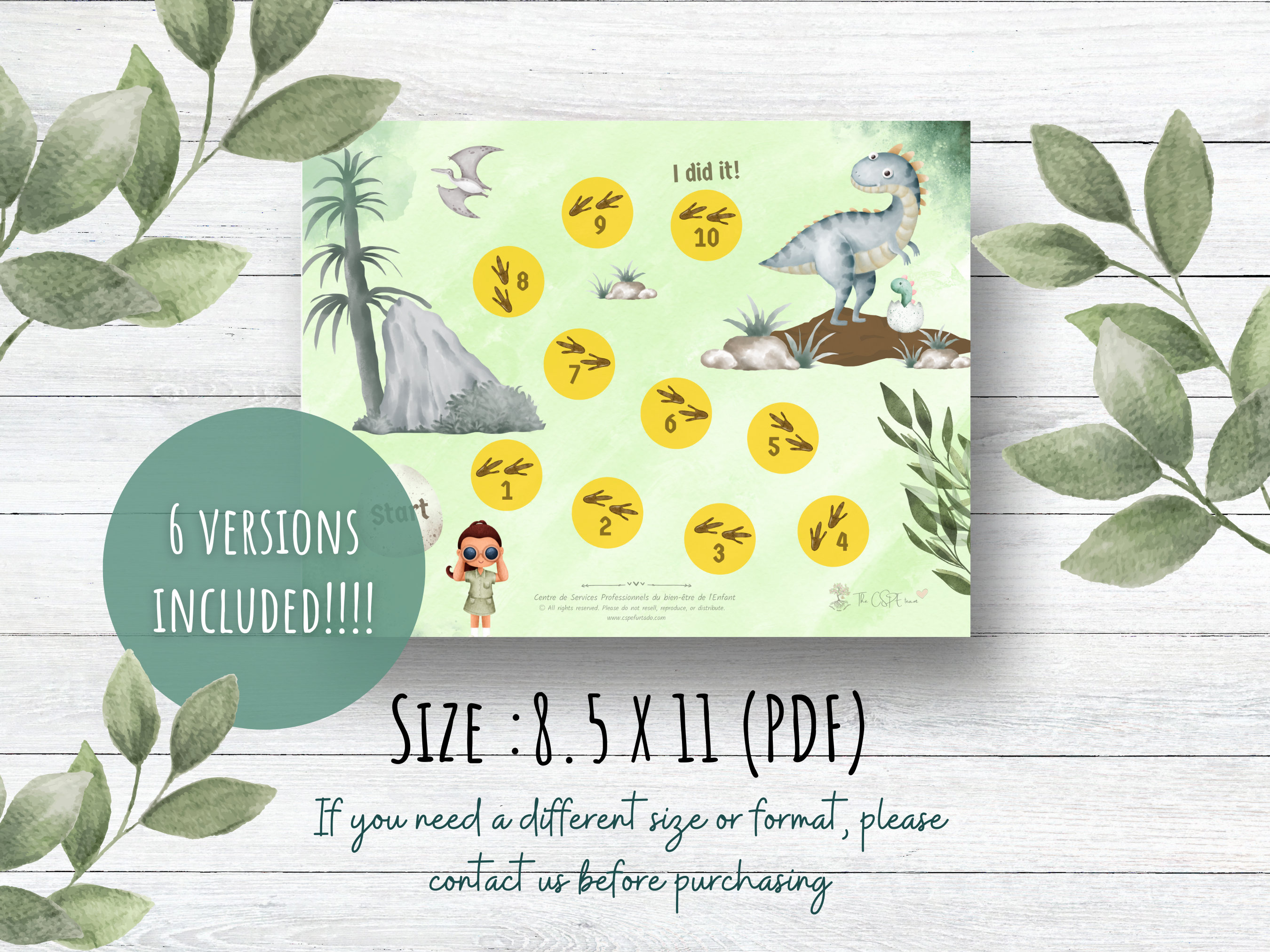 Dinosaur Reward Chart Printable Kids Routine Chart Dino - Etsy
