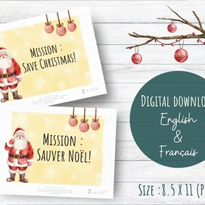 Christmas Scavenger Hunt With Missions - Etsy