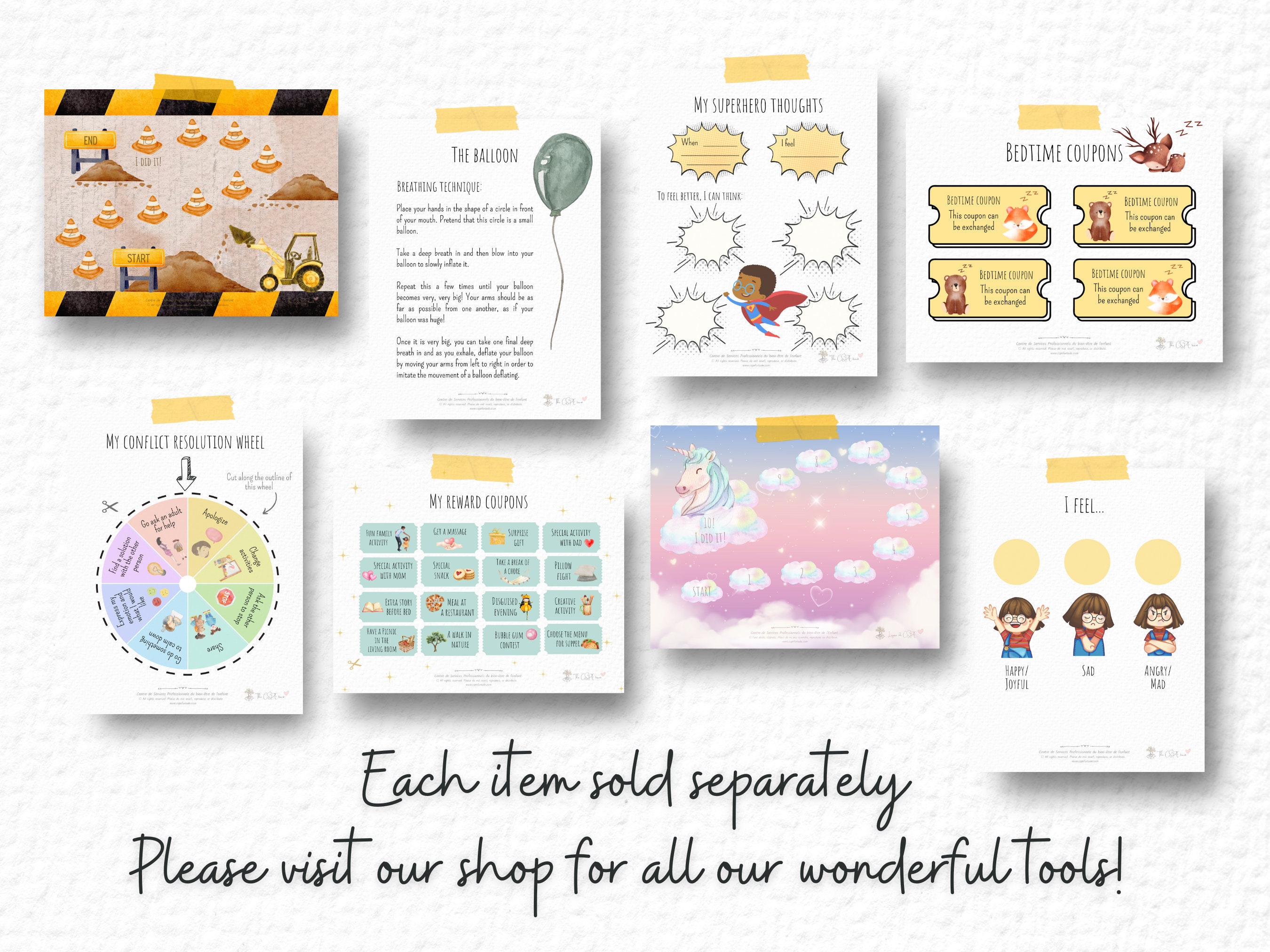 Reward Coupons for Kids Printable Positive Behavior Reinforcement ...