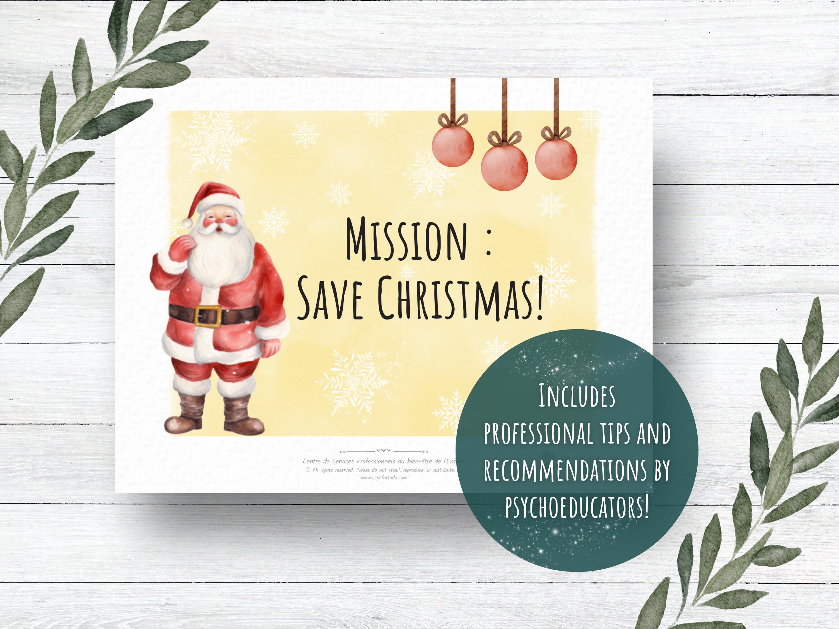 Christmas Missions and Scavenger Hunt Printable Christmas Family Fun ...