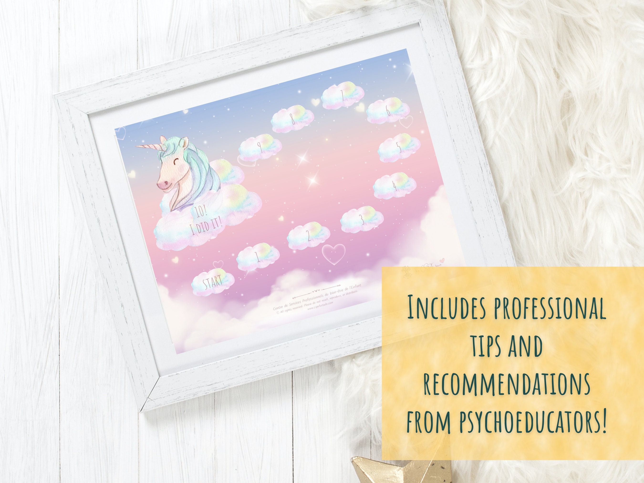 Unicorn Reward Chart Printable Kids Routine Chart Digital Download ...