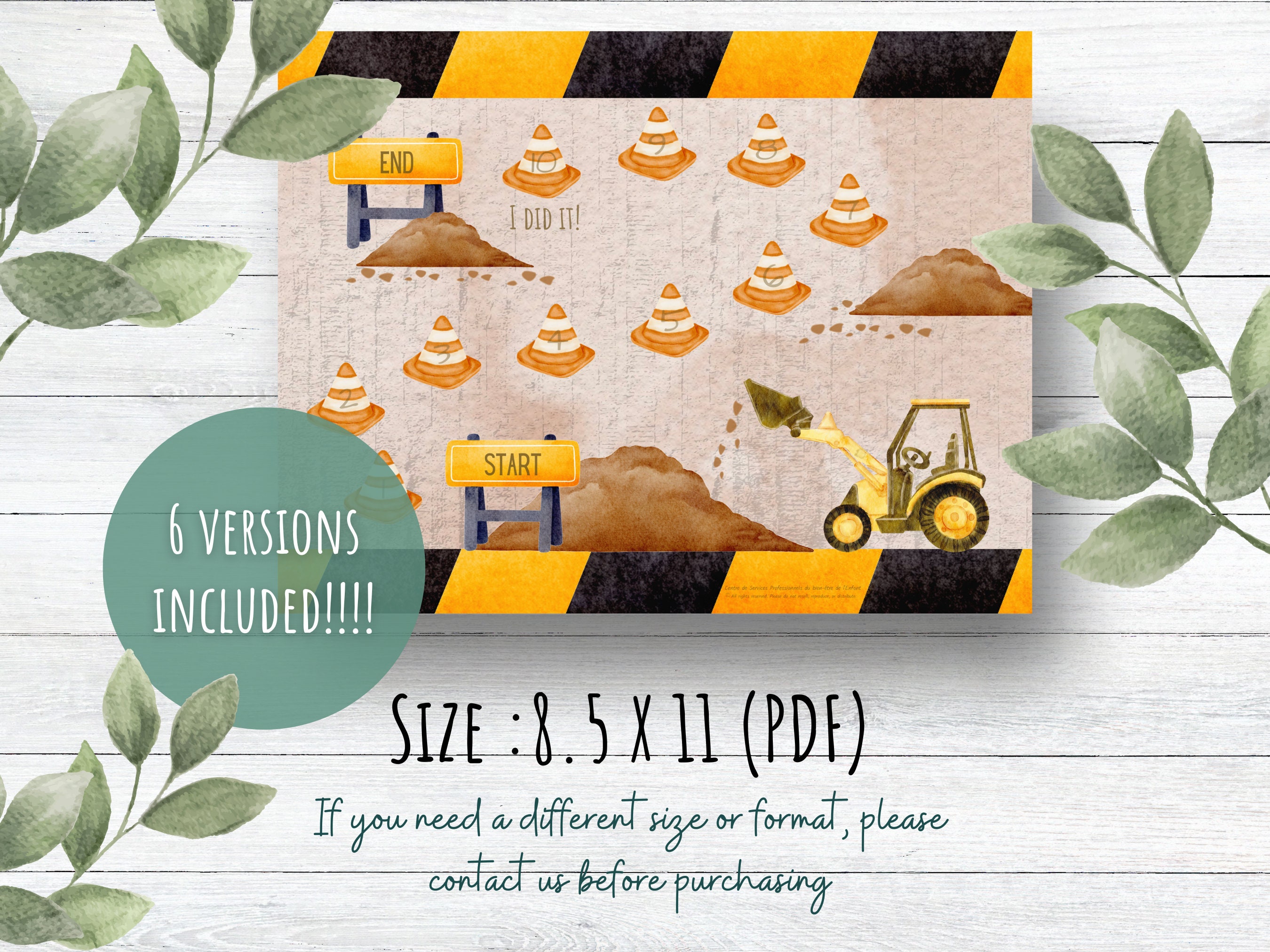Construction Trucks Reward Chart Printable Kids Routine Chart Digital ...