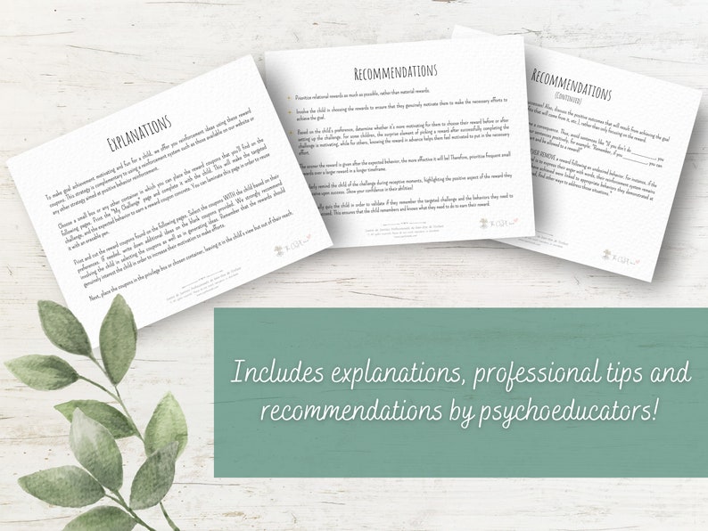 Reward Coupons for Kids Printable Positive Behavior Reinforcement ...