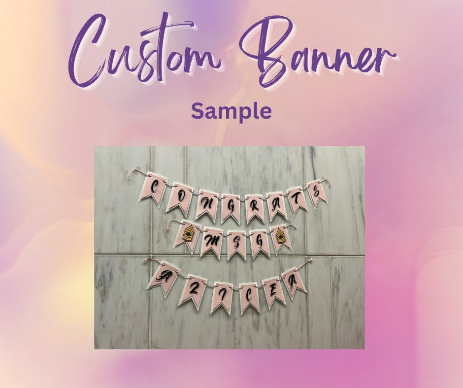 Custom Banner, Personalized Banner, Design Your Own Banner, DIY Custom ...