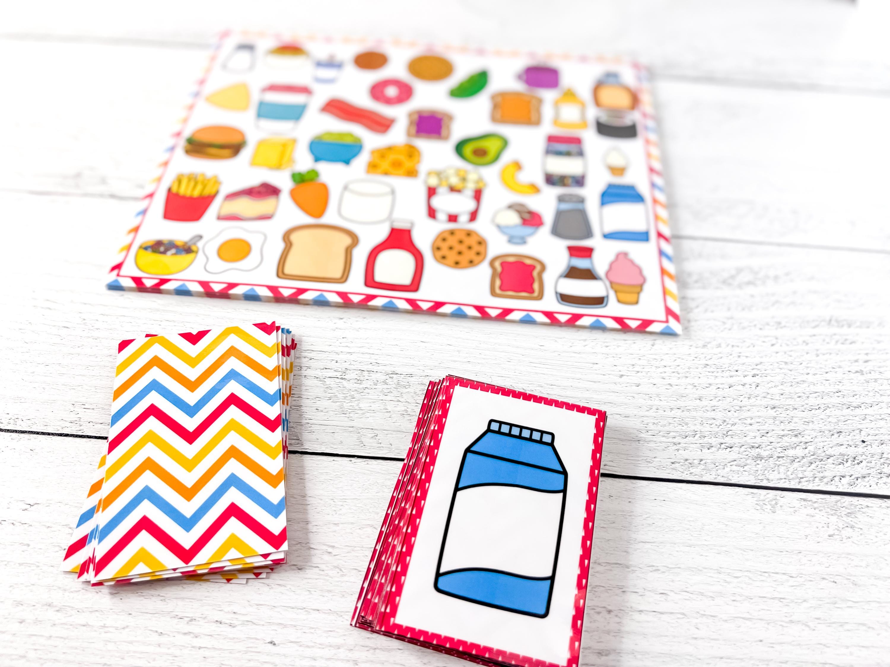 Food I Spy Board Game - Etsy