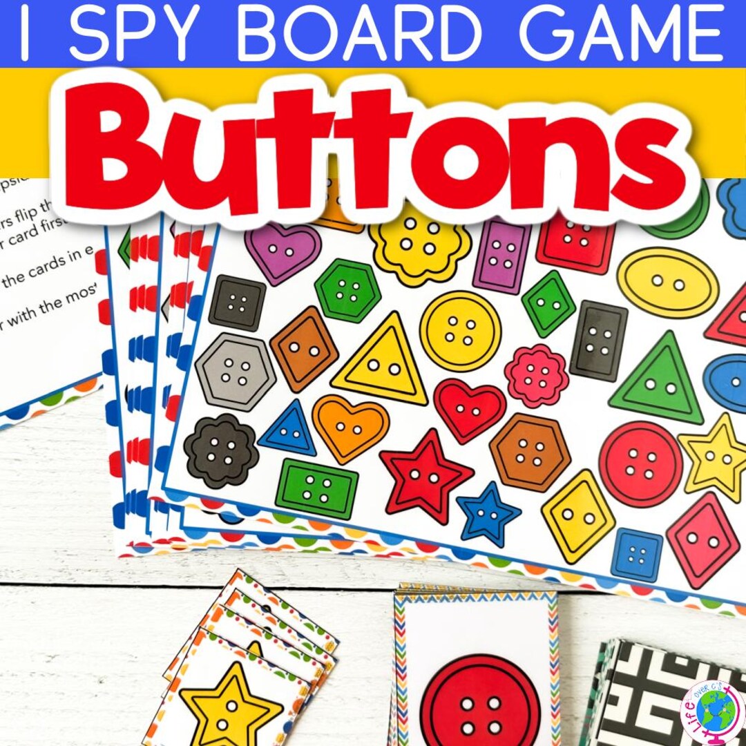 Animal I Spy Board Game for Kids - Etsy