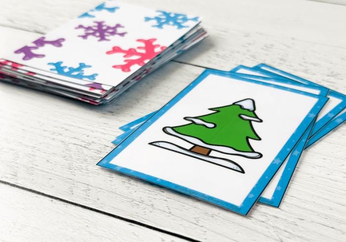 Winter I Spy Board Game - Etsy