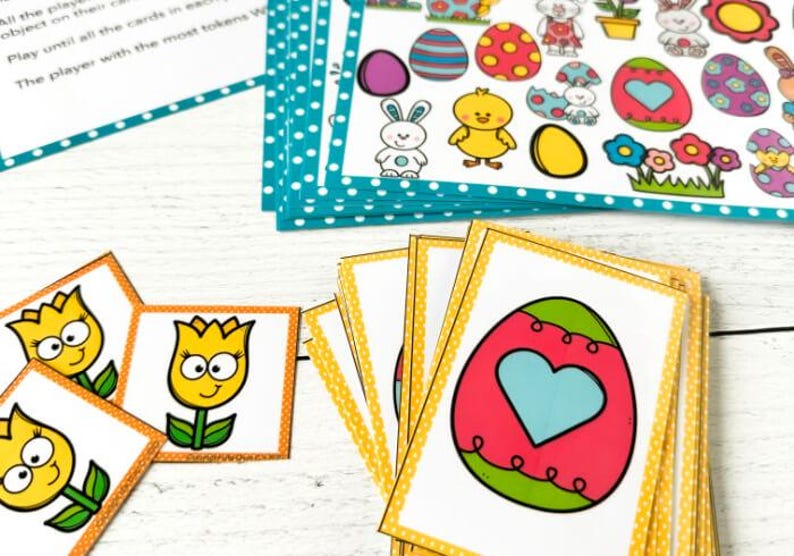 Easter I Spy Board Game - Etsy
