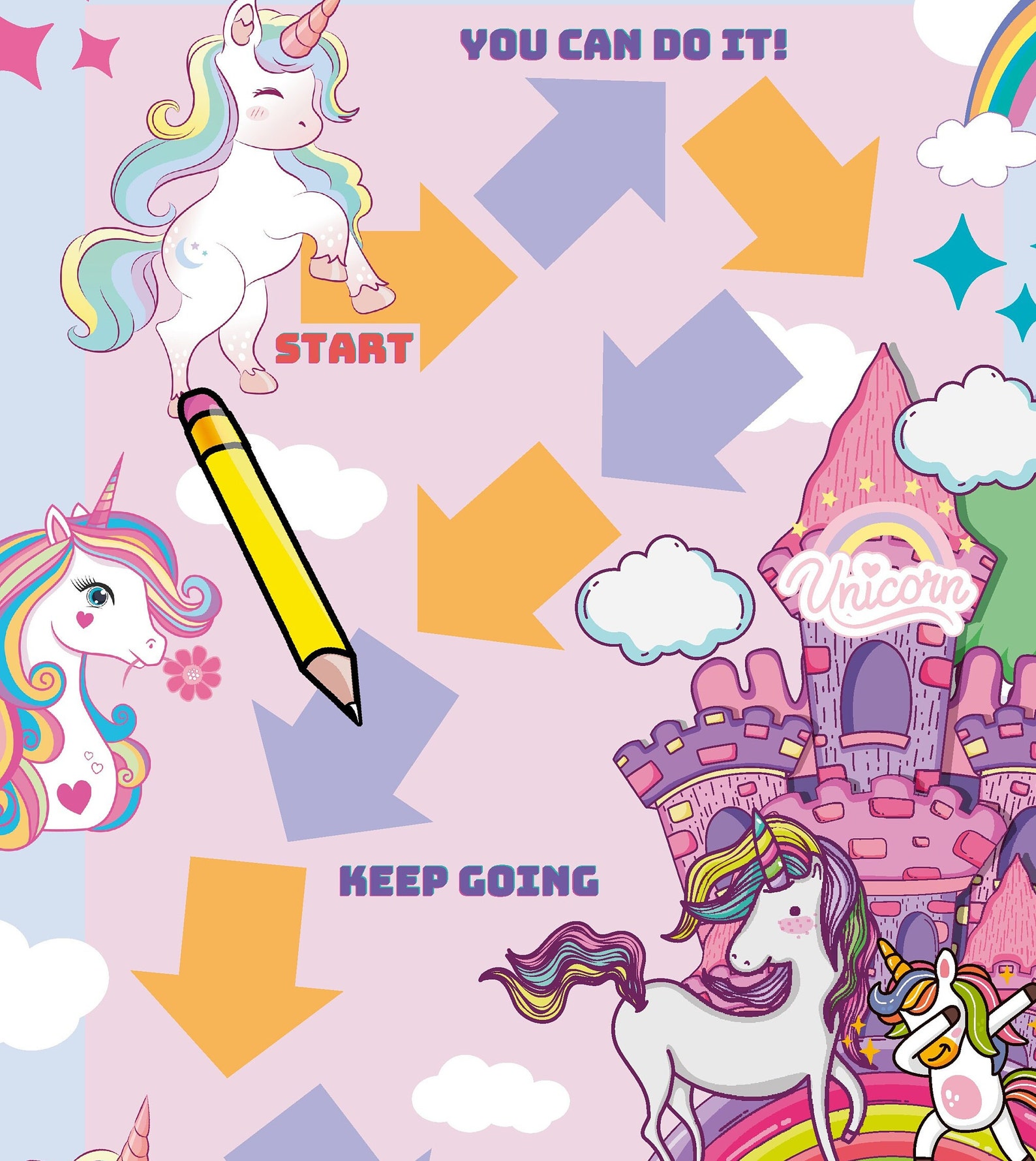 Unicorn Reward Chart Printable Unicorn Behavior Chart Daily Chore Chart ...