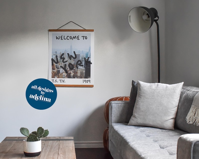 Welcome to New York Inspired Instant Download Print, Lyrics Quote Wall ...