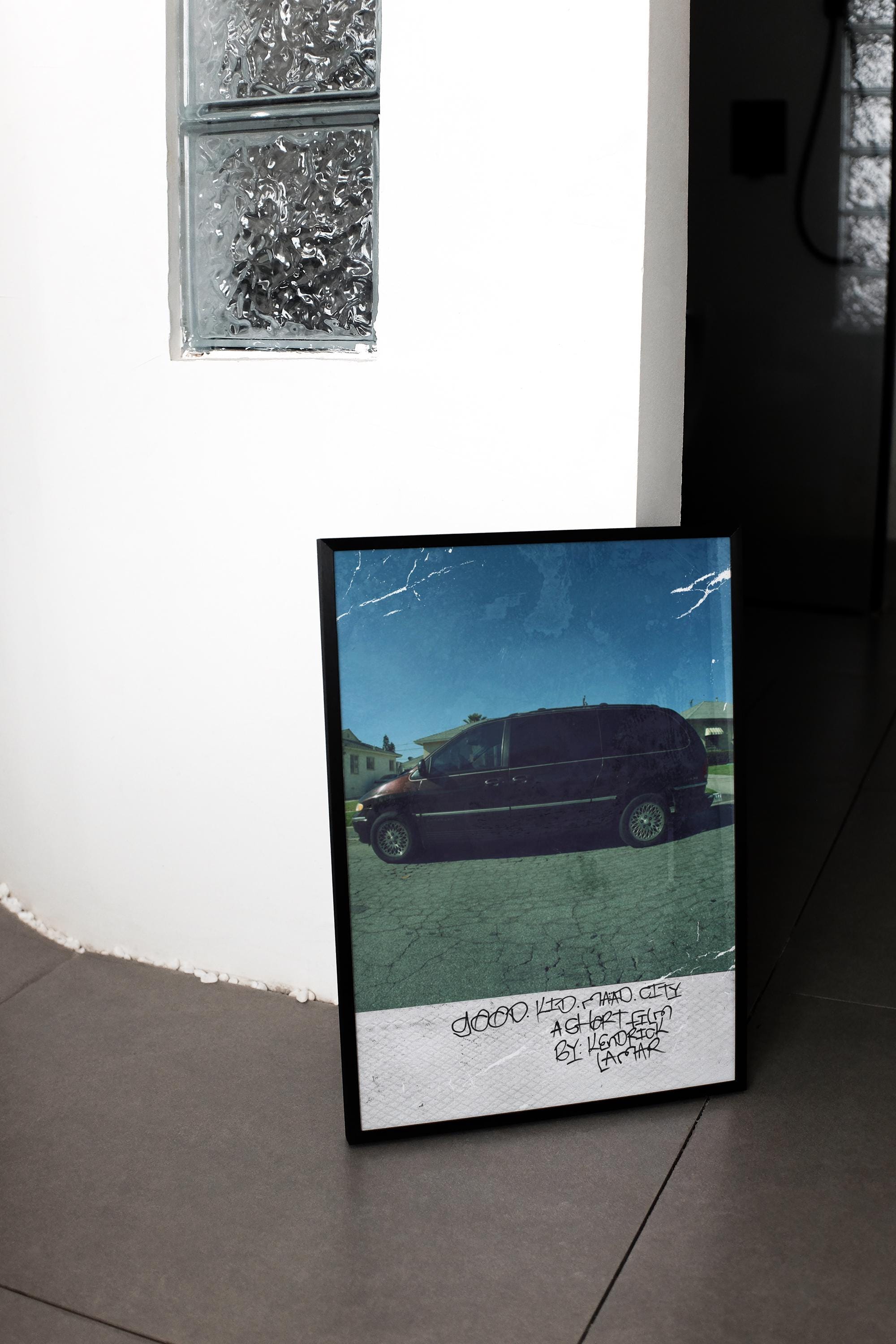 Good Kid, M.a.a.d City Album Cover Poster Kendrick Lamar Classic ...