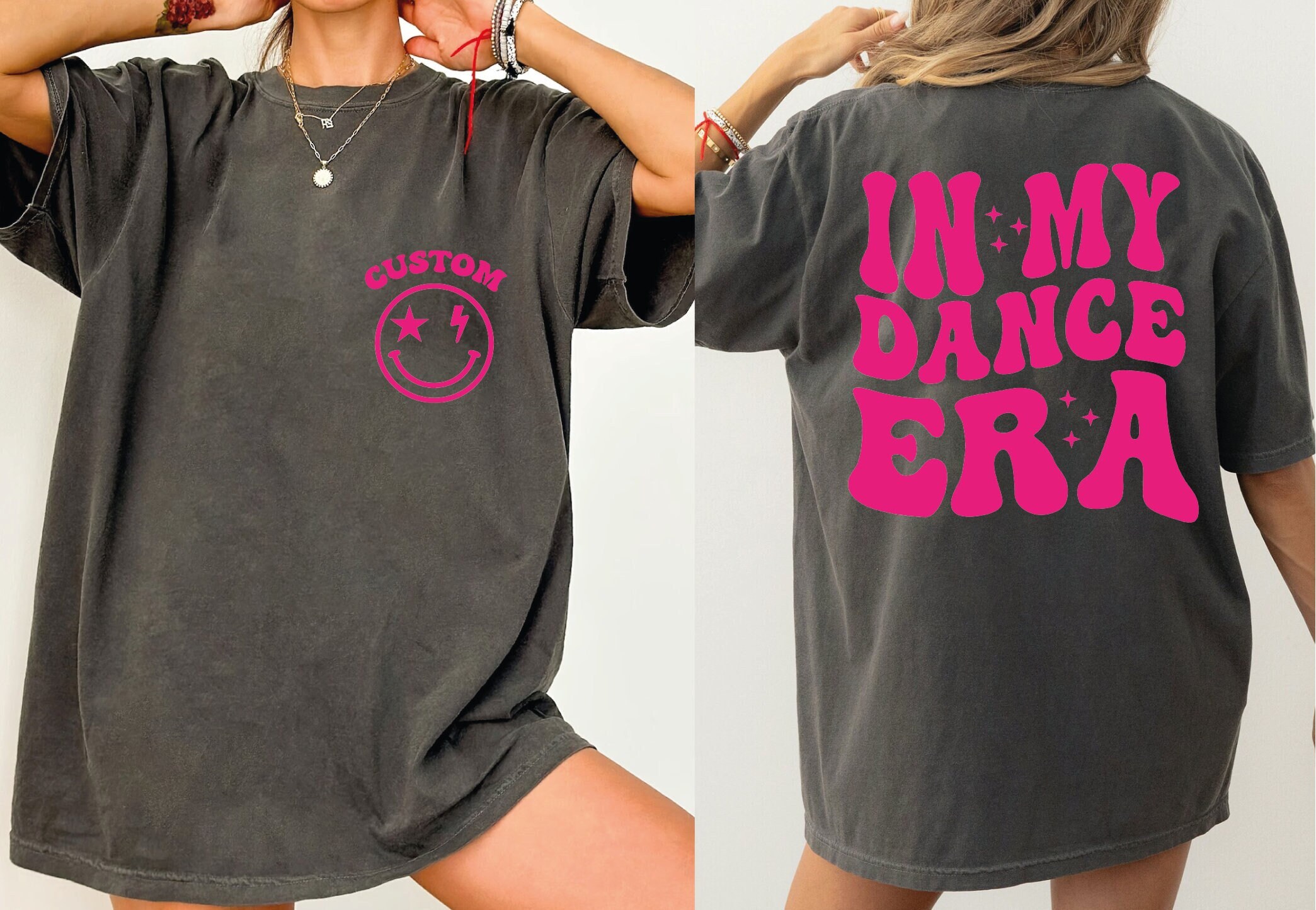 In My Dance Era Custom Shirt, Cute Dancer Shirt, Custom Dancer T-shirt ...