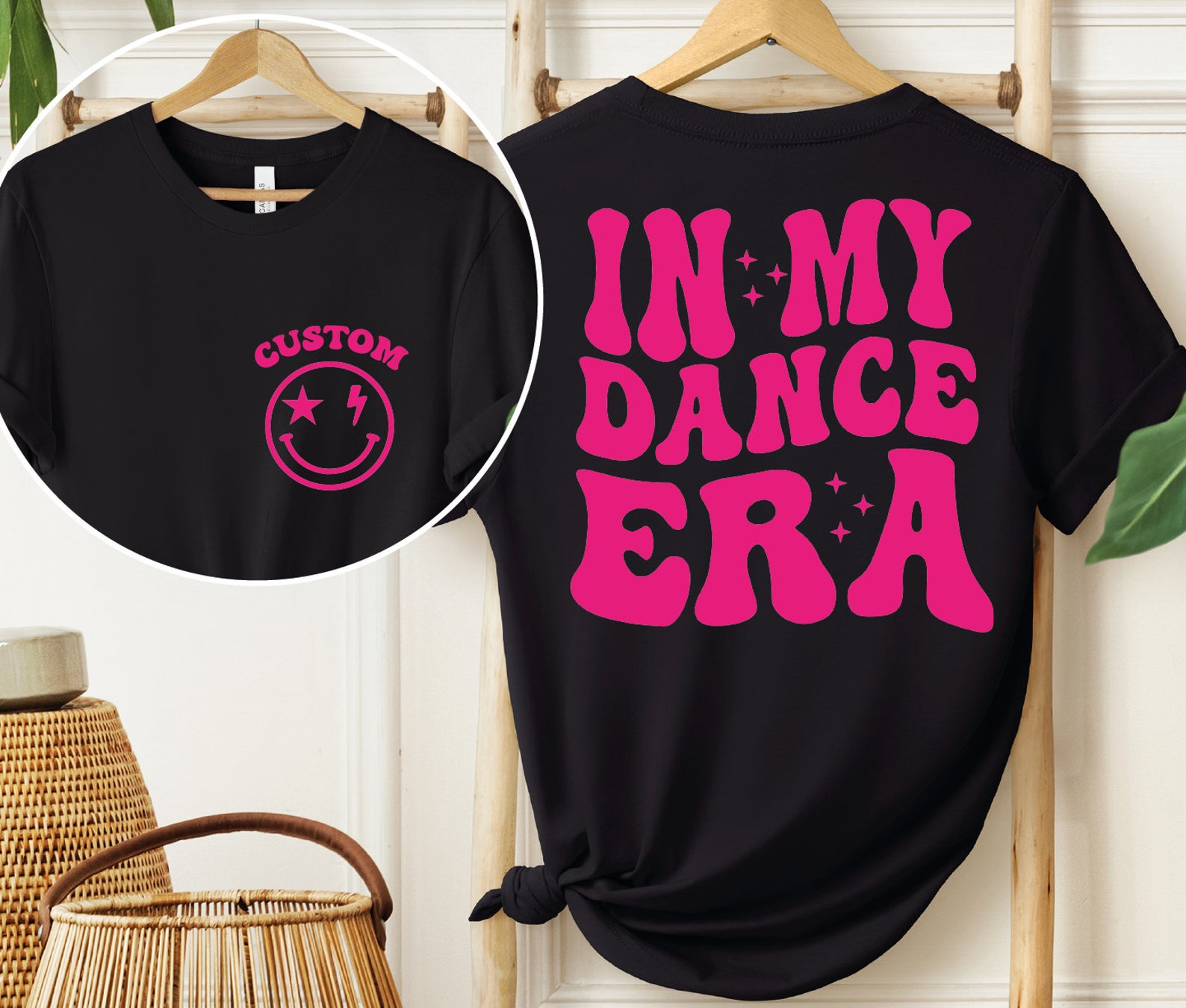In My Dance Era Custom Shirt, Cute Dancer Shirt, Custom Dancer T-shirt ...