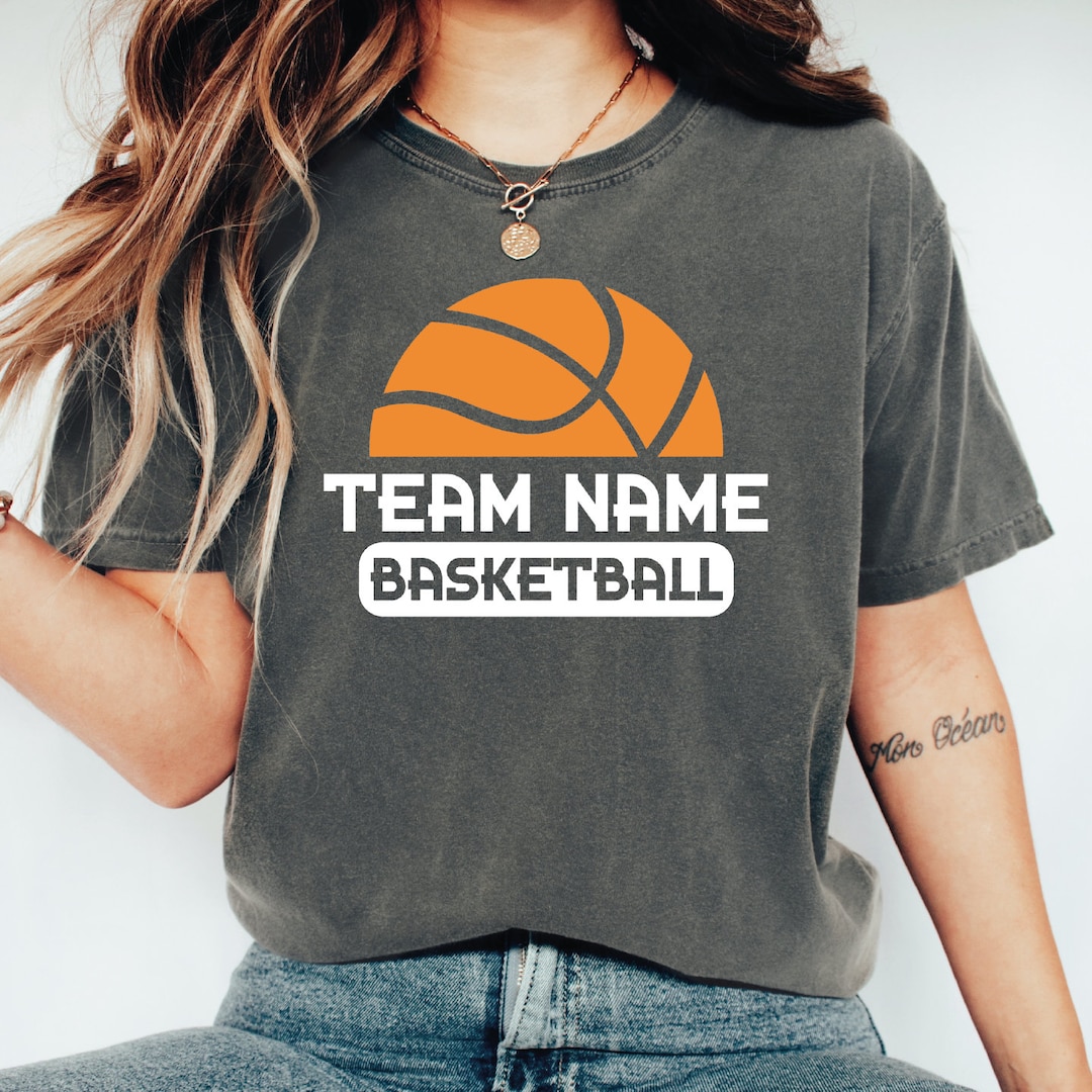 Customized Basketball Shirt, Team Name Shirt, Your Name Shirt, Game Day ...
