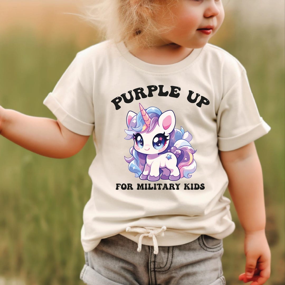 Purple up for Military Kids Shirt, Purple up Shirt , Military Kids ...
