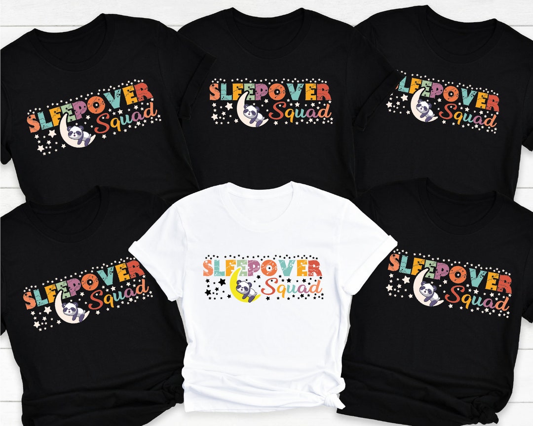 Sleepover Squad Shirt, Sleepover Shirt, Cousins Shirt, Grandparents ...