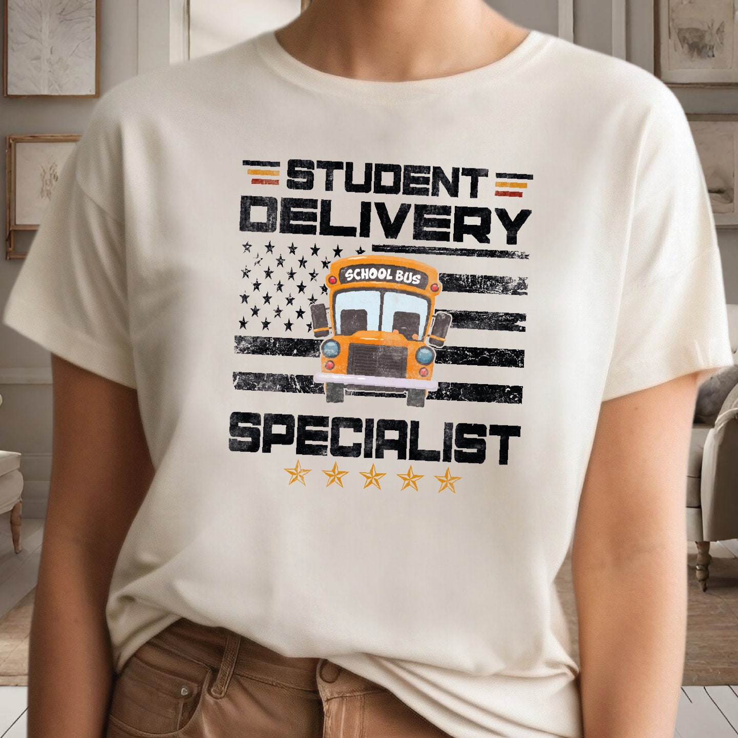 School Bus Driver Shirt, Student Delivery Specialist Shirt, Bus Driver ...