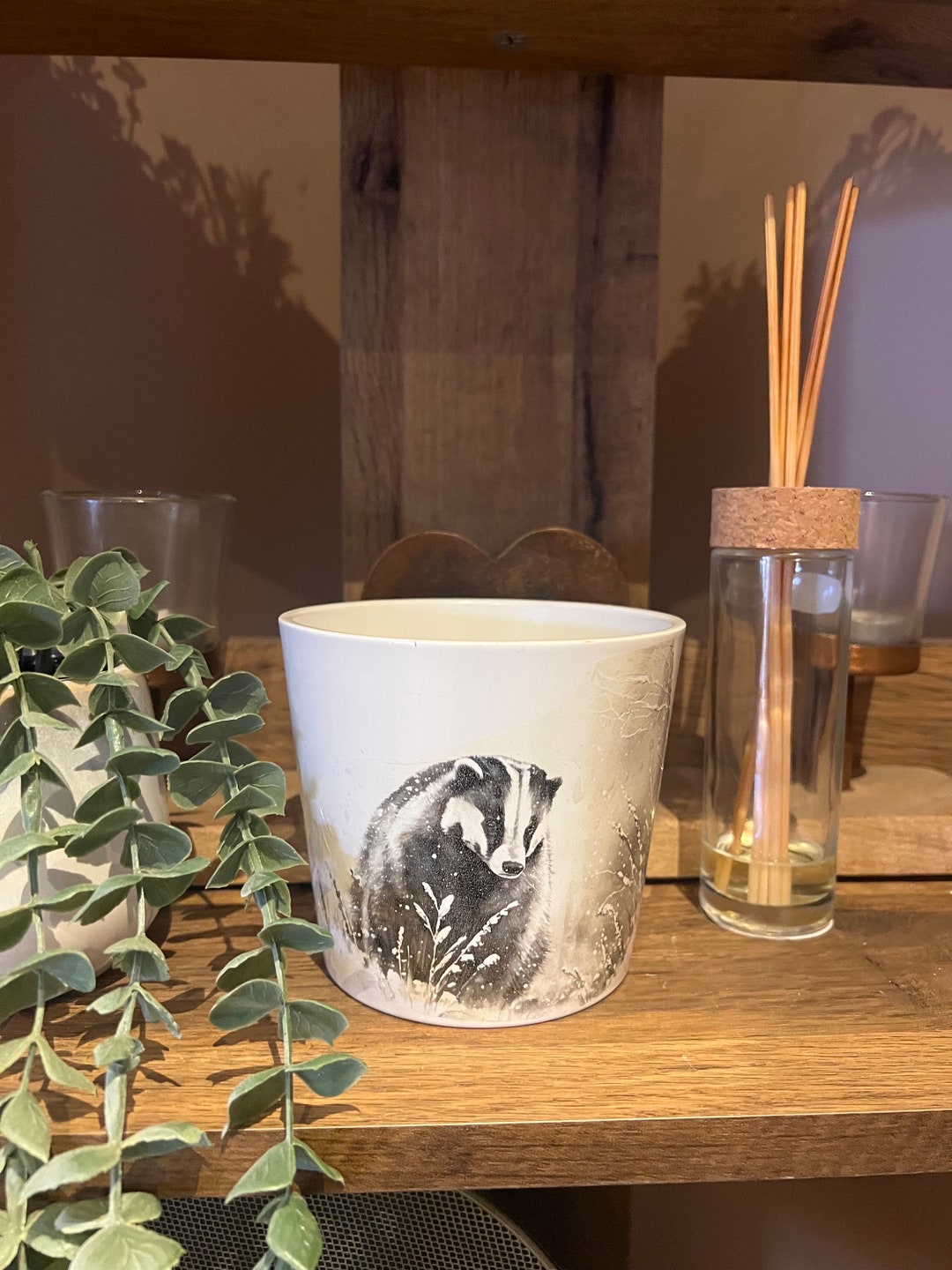 Stunning Various Badger Ceramic Pots. Available 3 Sizes - Etsy UK