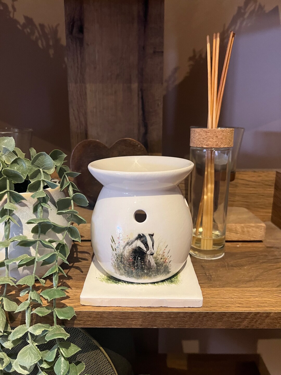 Various Gorgeous Badger Wax Melters. Available With a Matching Coaster ...